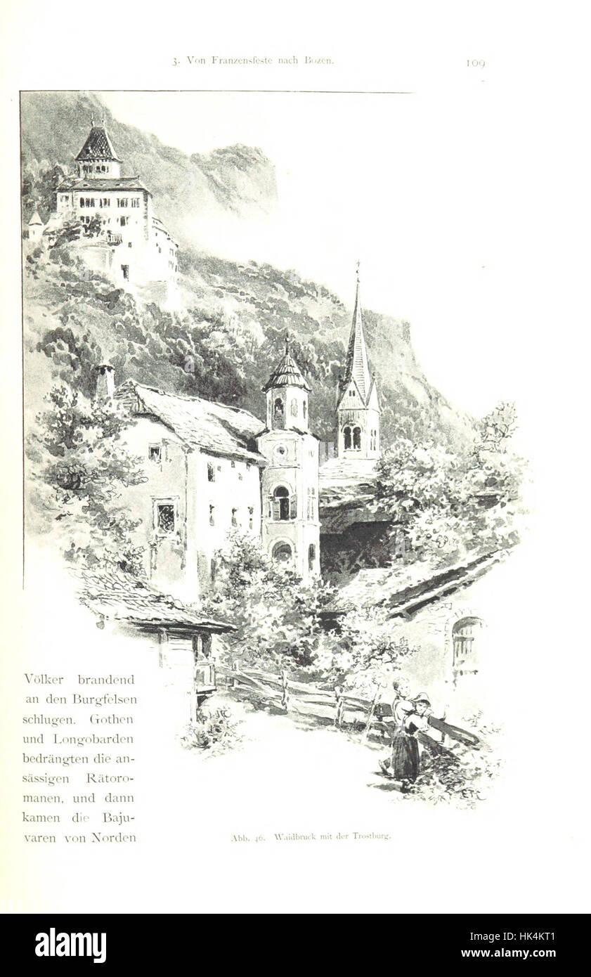 Image from 'Aus den Alpen,' an illustrated work focusing on the Alpine ...