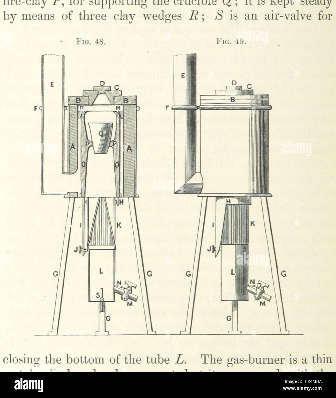 A page from the 'Manual of Practical Assaying', demonstrating ...