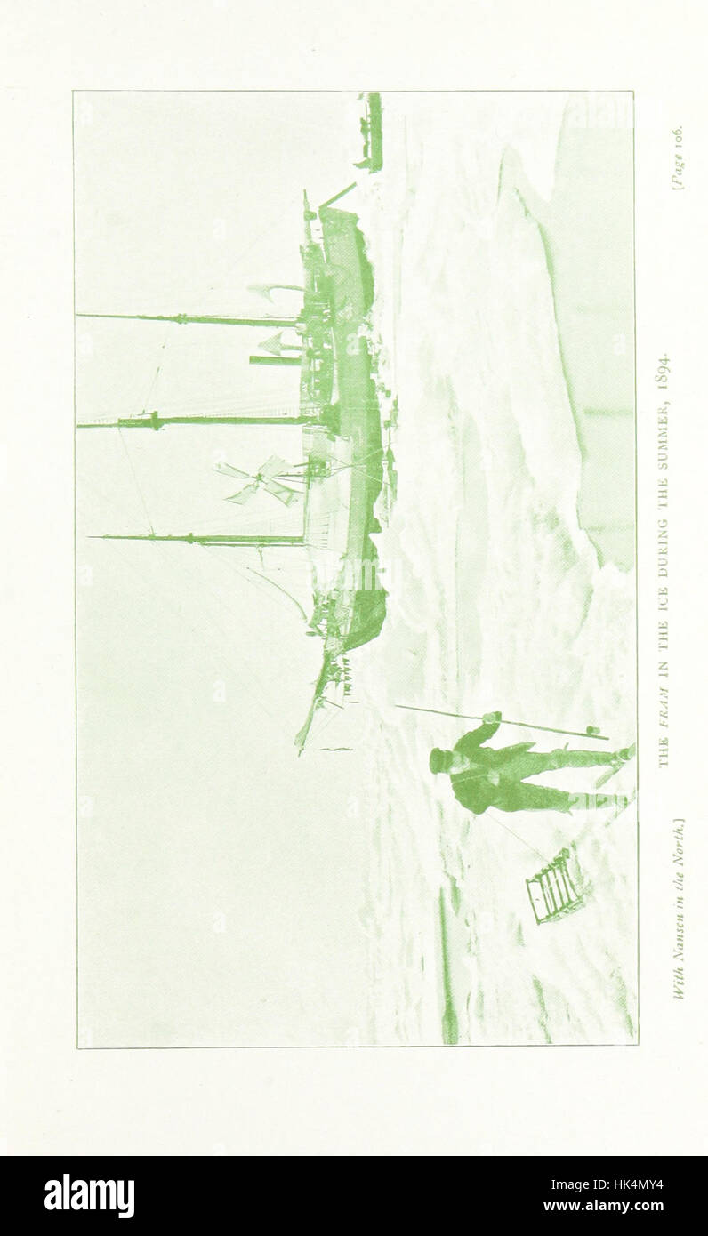 Image from 'With Nansen in the North,' documenting the Fram expedition ...