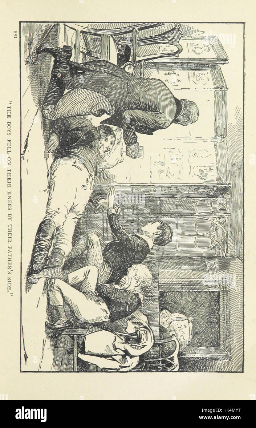 Image from page 131 of 'Through the Fray', depicting a story of the ...