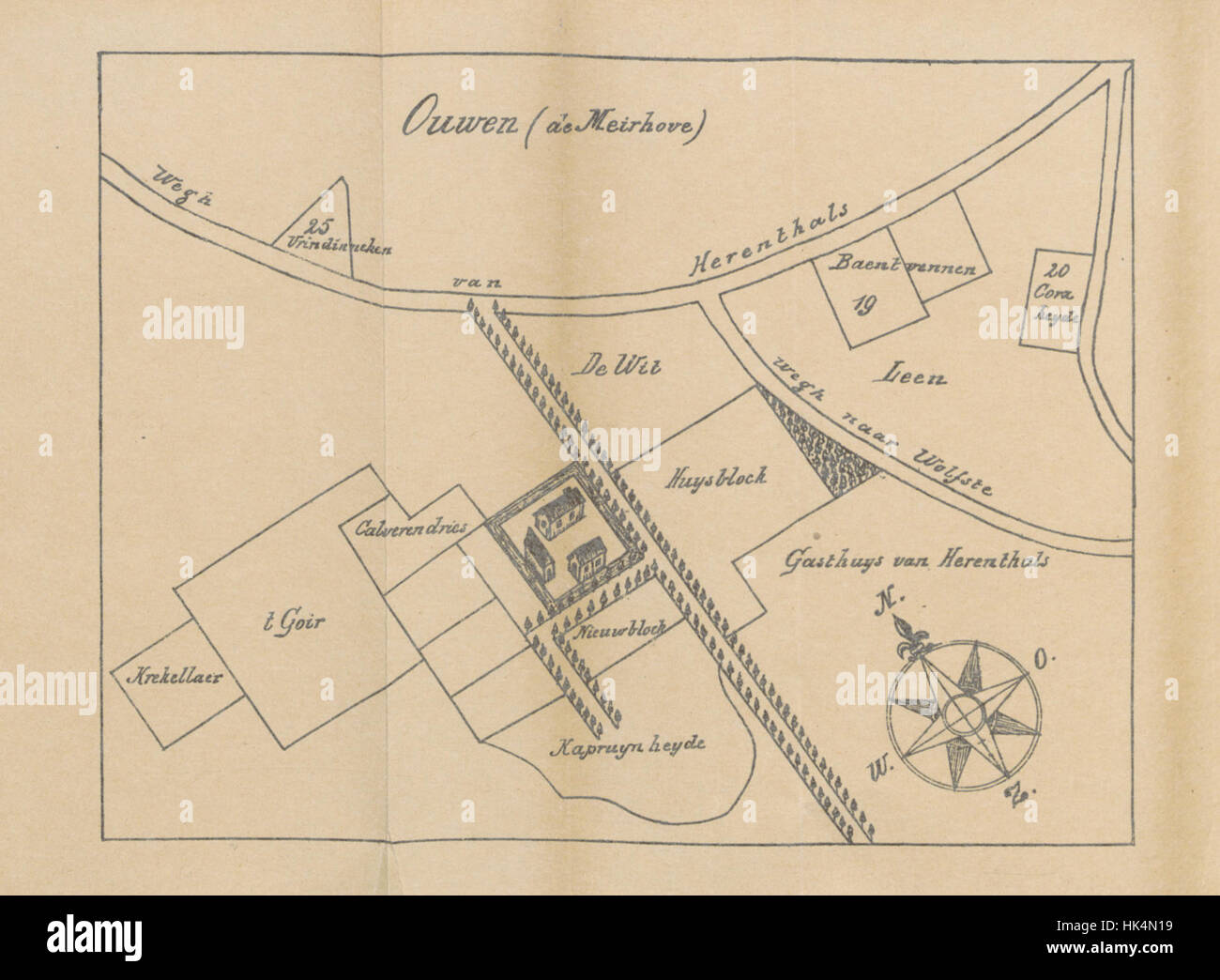 Image from 'Geschiedenis van Grobbendonk', detailing the history of the ...