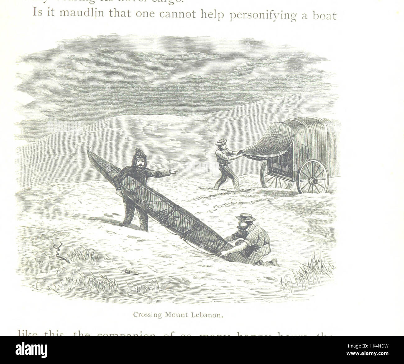 A page from 'The Rob Roy on the Jordan', documenting the travel ...