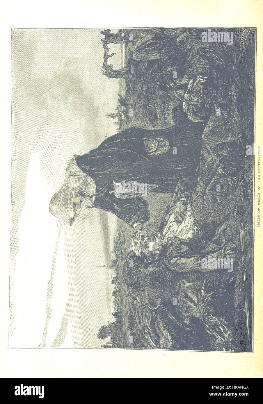 An illustration from 'Cassell's History of the War between France and ...