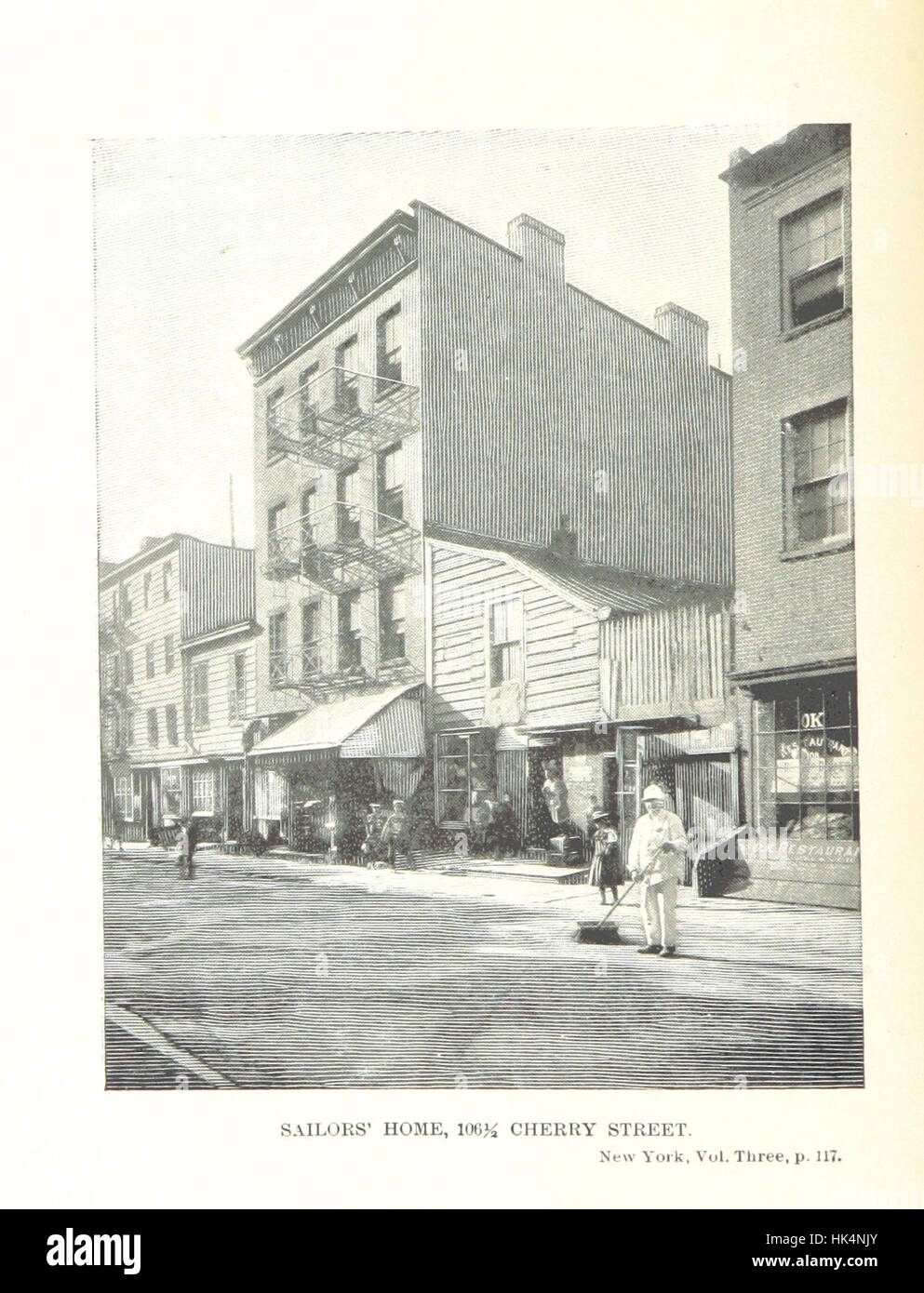 Illustration from 'The American Metropolis', showing the diverse phases ...