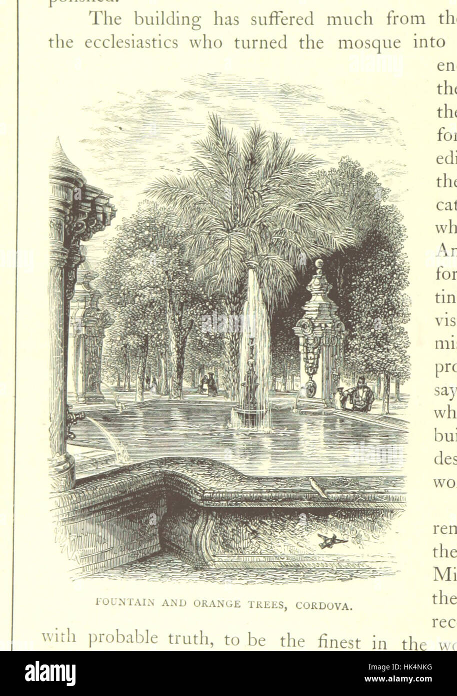 An illustration from 'Spanish Pictures', a work depicting Spanish ...