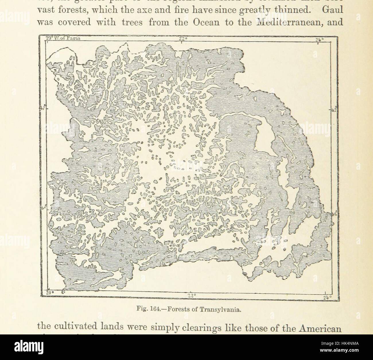 An illustration from 'The Earth', showing natural phenomena related to ...