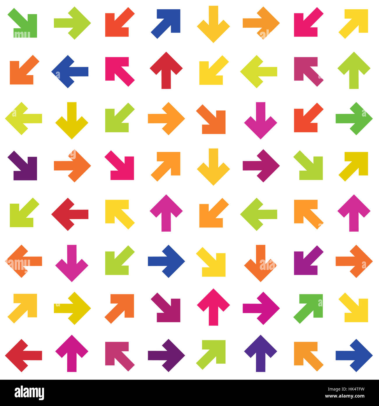 new, row, rainbow, direction, abstract, darts, arrows, different ...