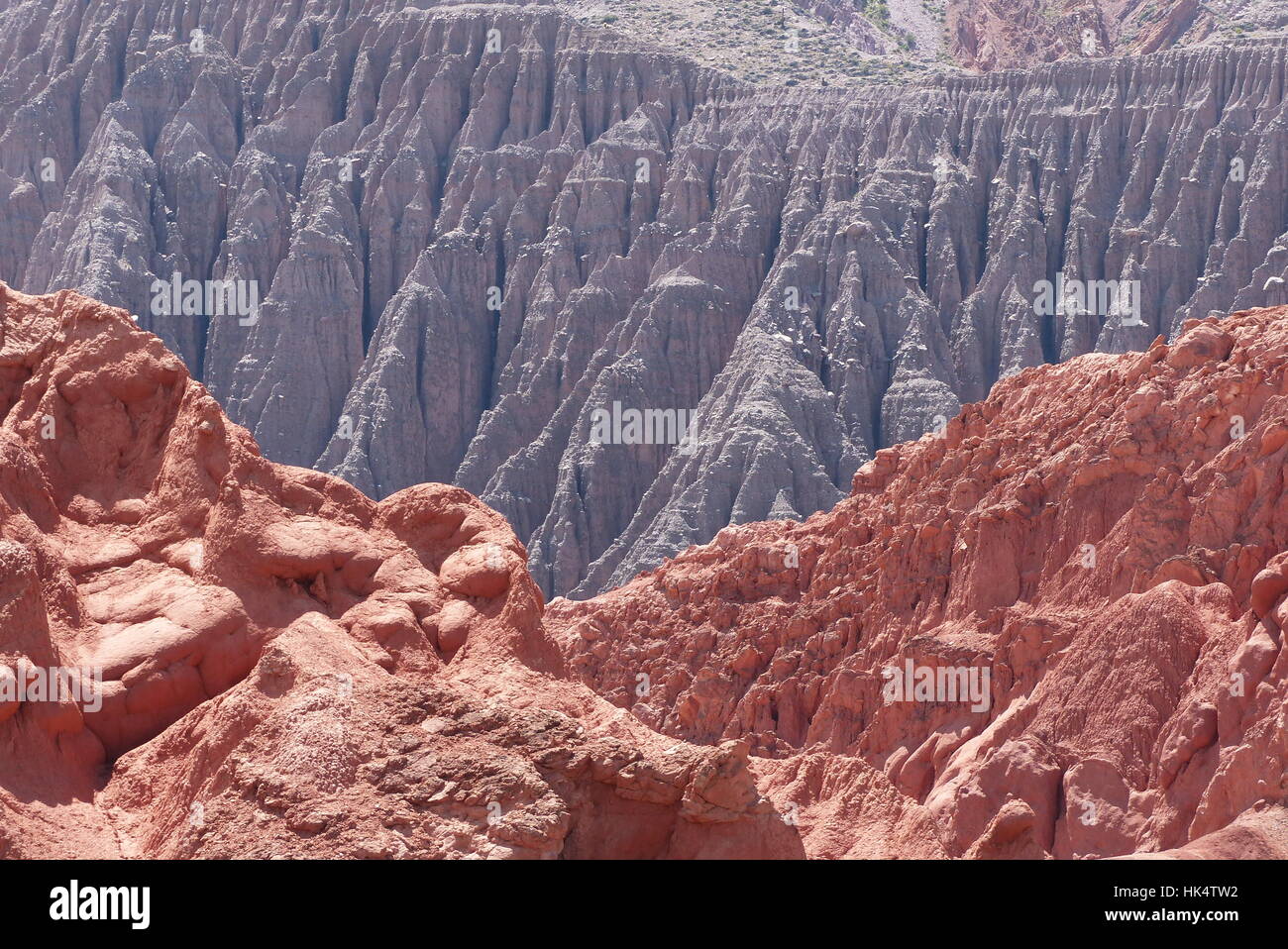 coloured mountain in purmamarca,argentina Stock Photo - Alamy