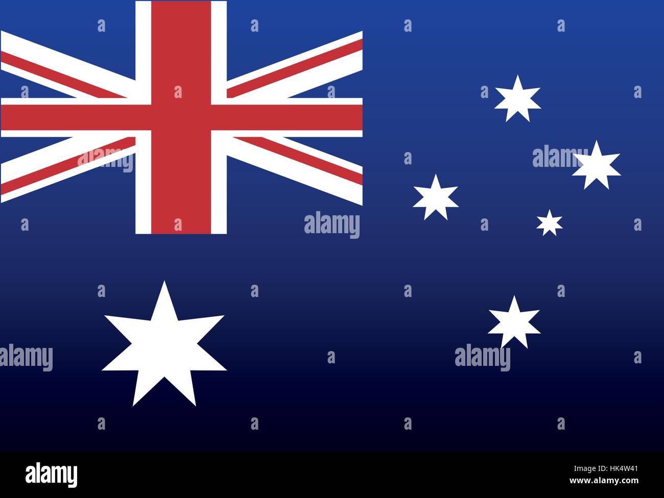 national flag australia related emblem image vector illustration design ...