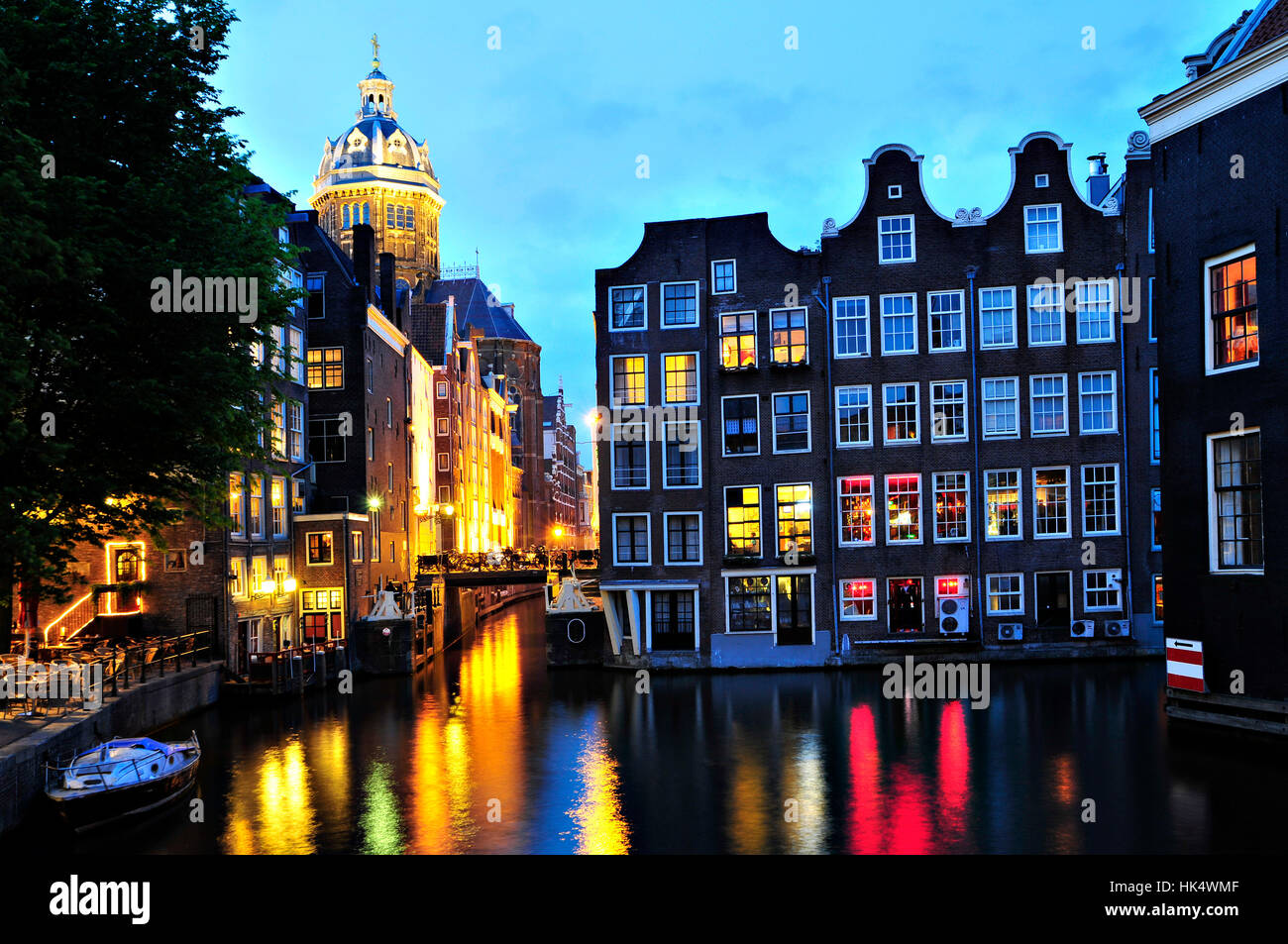 church, europe, channel, holland, netherlands, benelux, amsterdam, blue ...