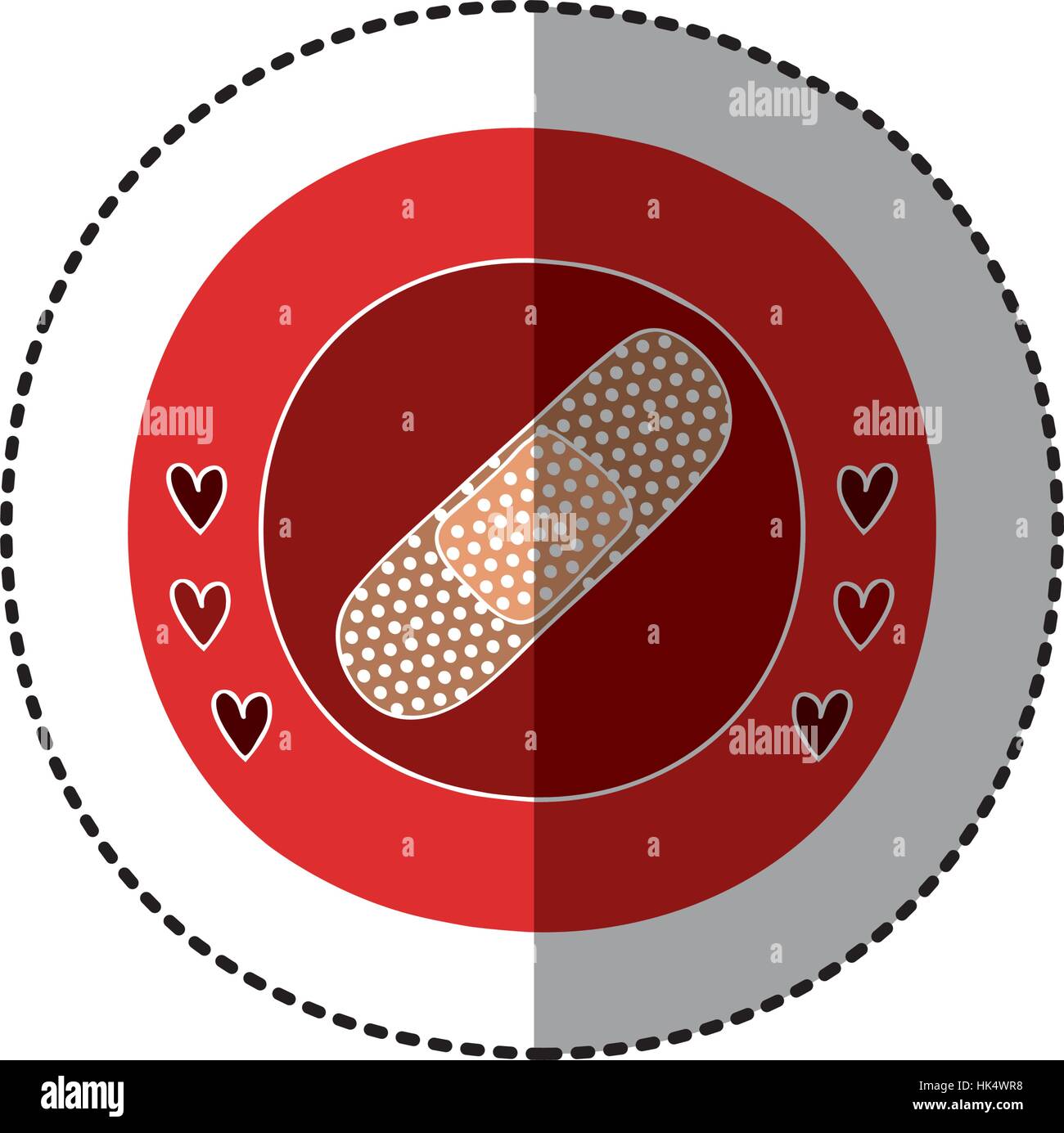 Circular Band Aid High Resolution Stock Photography and Images - Alamy