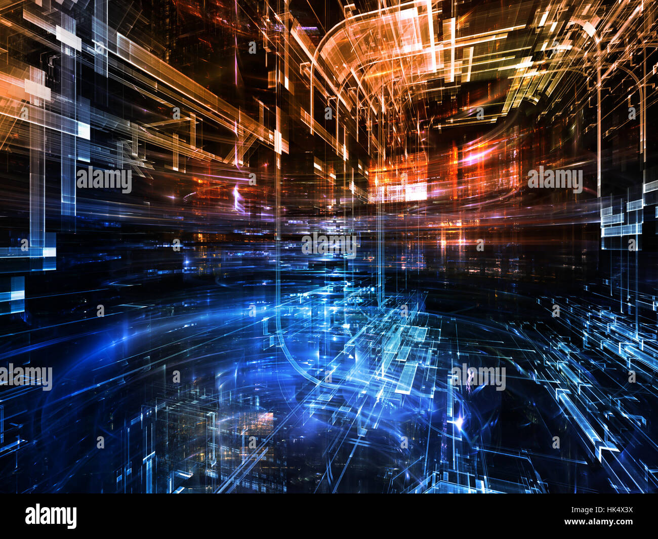 sign, signal, city, town, horizon, space, industrial, science, future ...