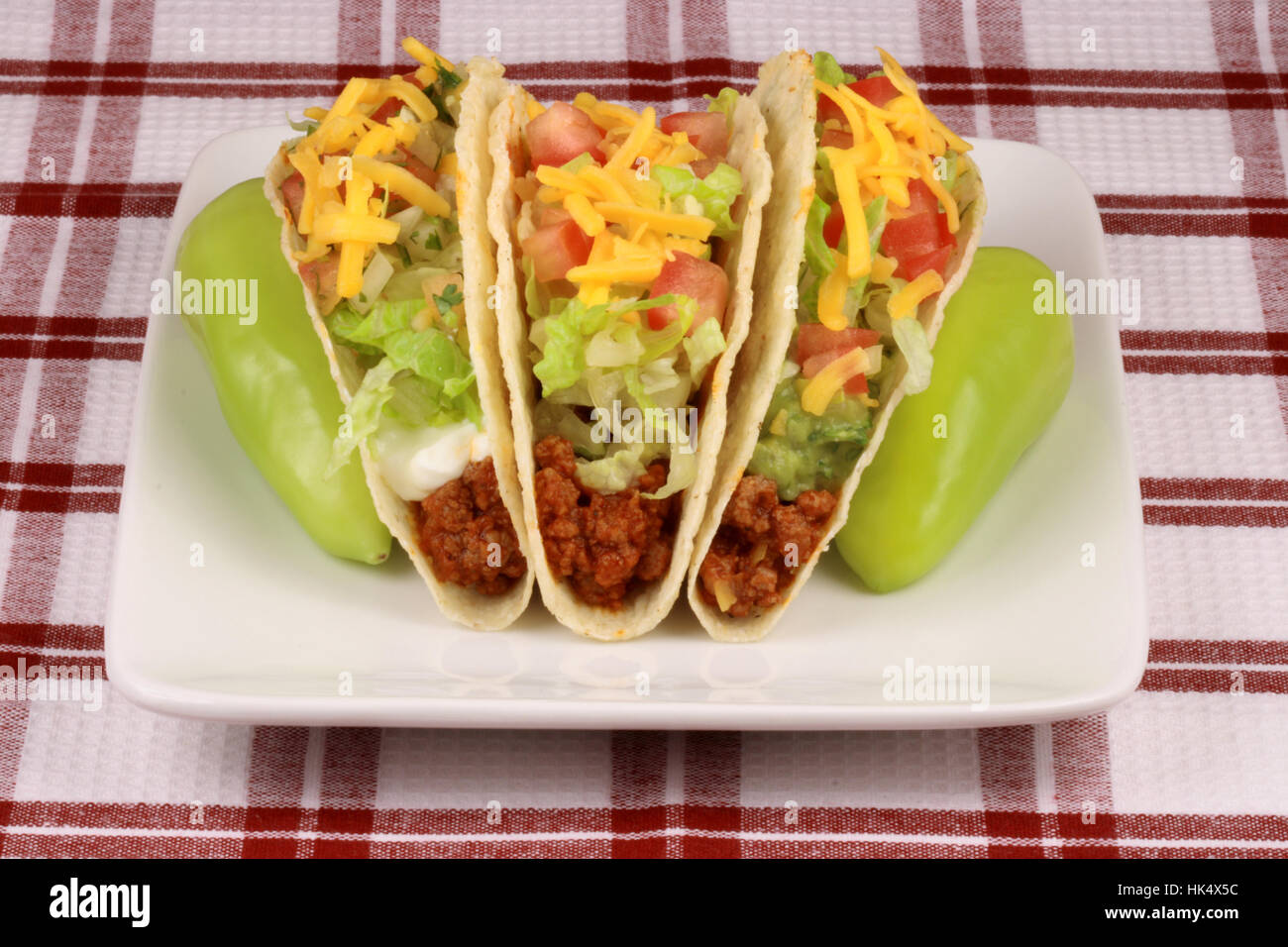 Delicious mexican tacos perfect appetizer meal or delicious snack Stock ...