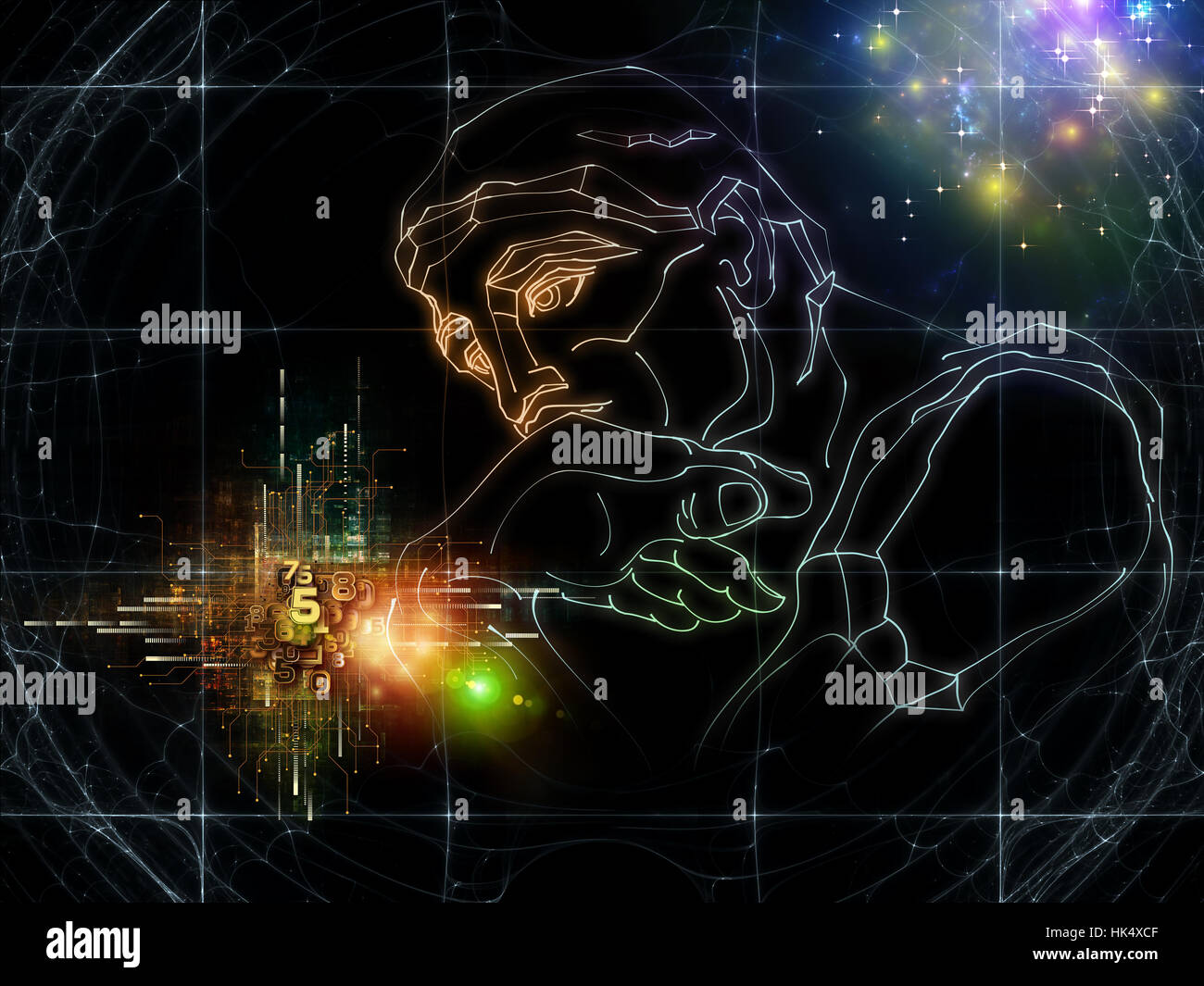 calculation, art, model, design, project, concept, plan, draft, male ...