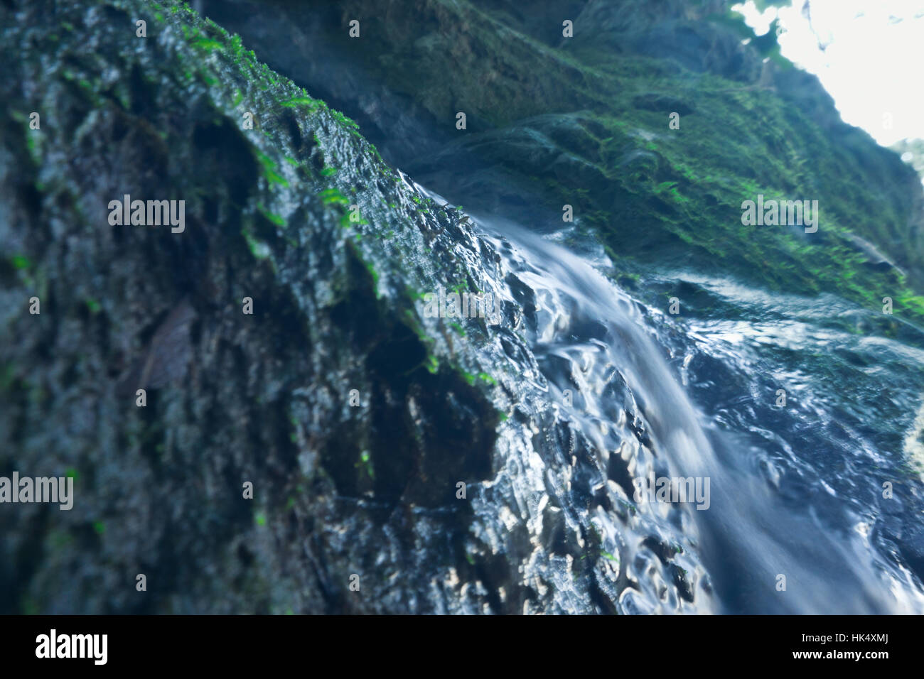 Heavy rains created many waterfalls in Brisbane. The long exposure ...
