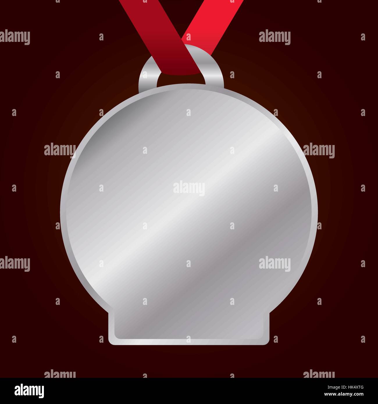 blank silver medal icon image vector illustration design Stock Vector ...