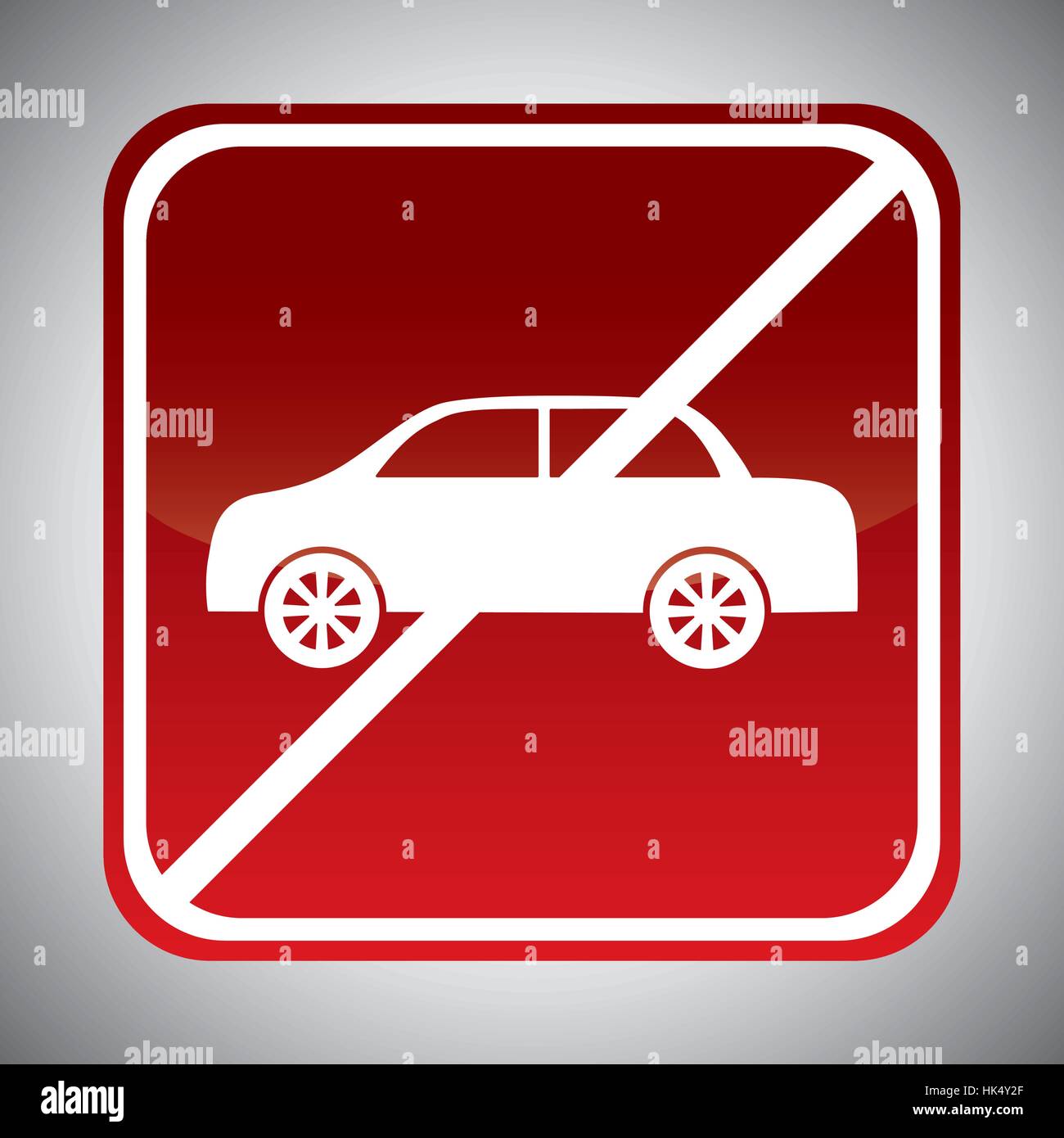 cars forbidden icon image vector illustration design Stock Vector Image ...