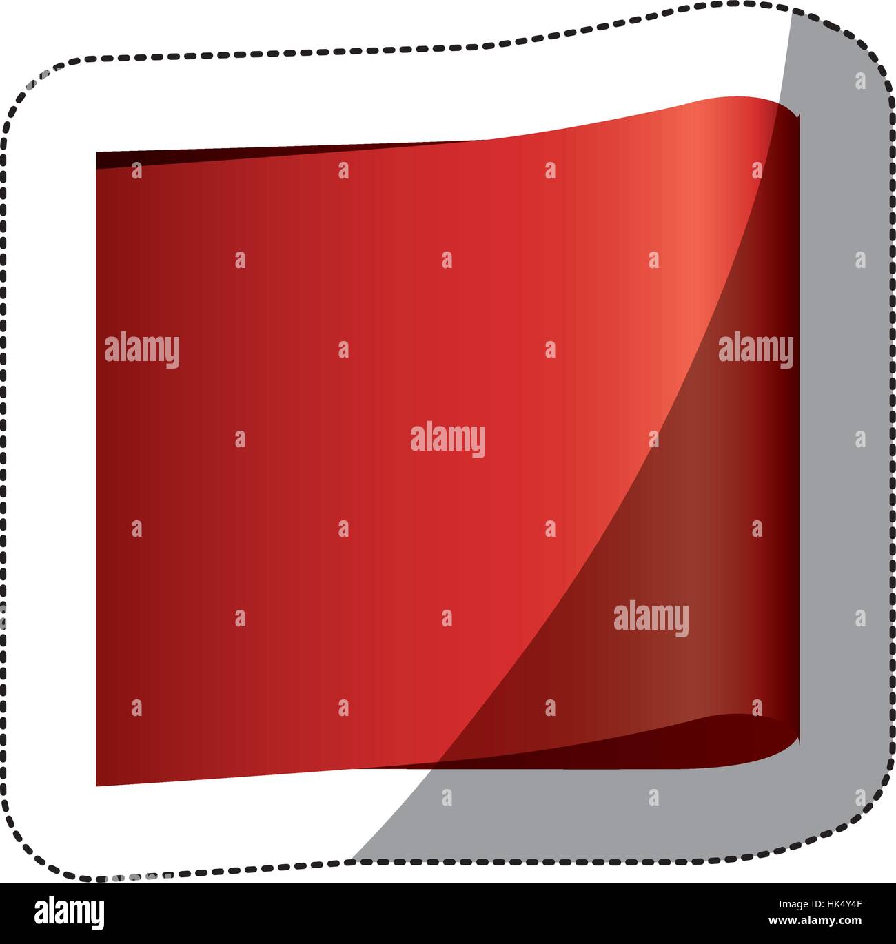 color price tag sticker with middle shadow and rectangular shape vector ...