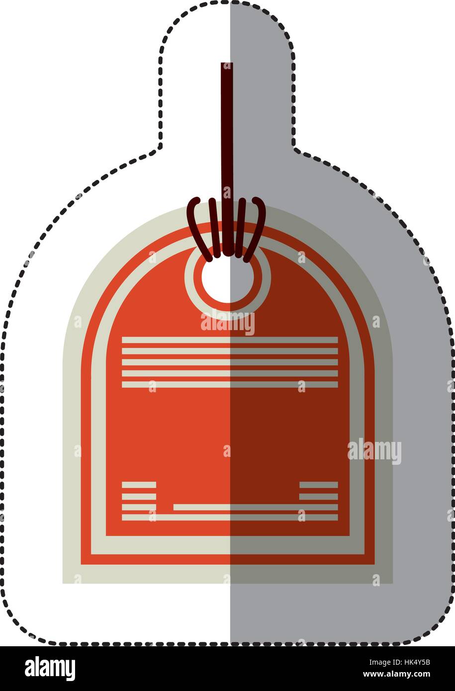 color price tag sticker with middle shadow with side oval shape and ...