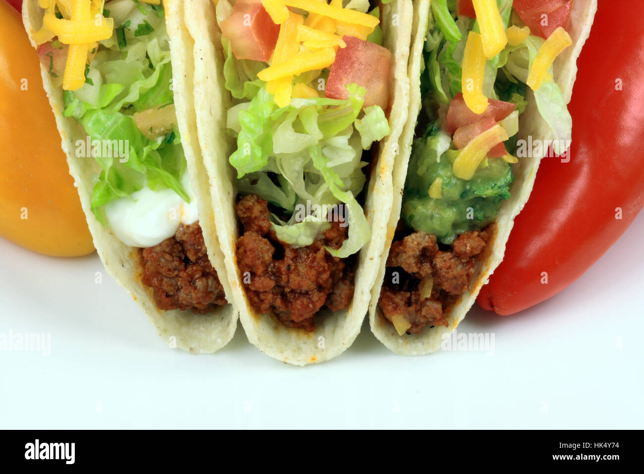 Delicious mexican tacos perfect appetizer meal or delicious snack Stock ...