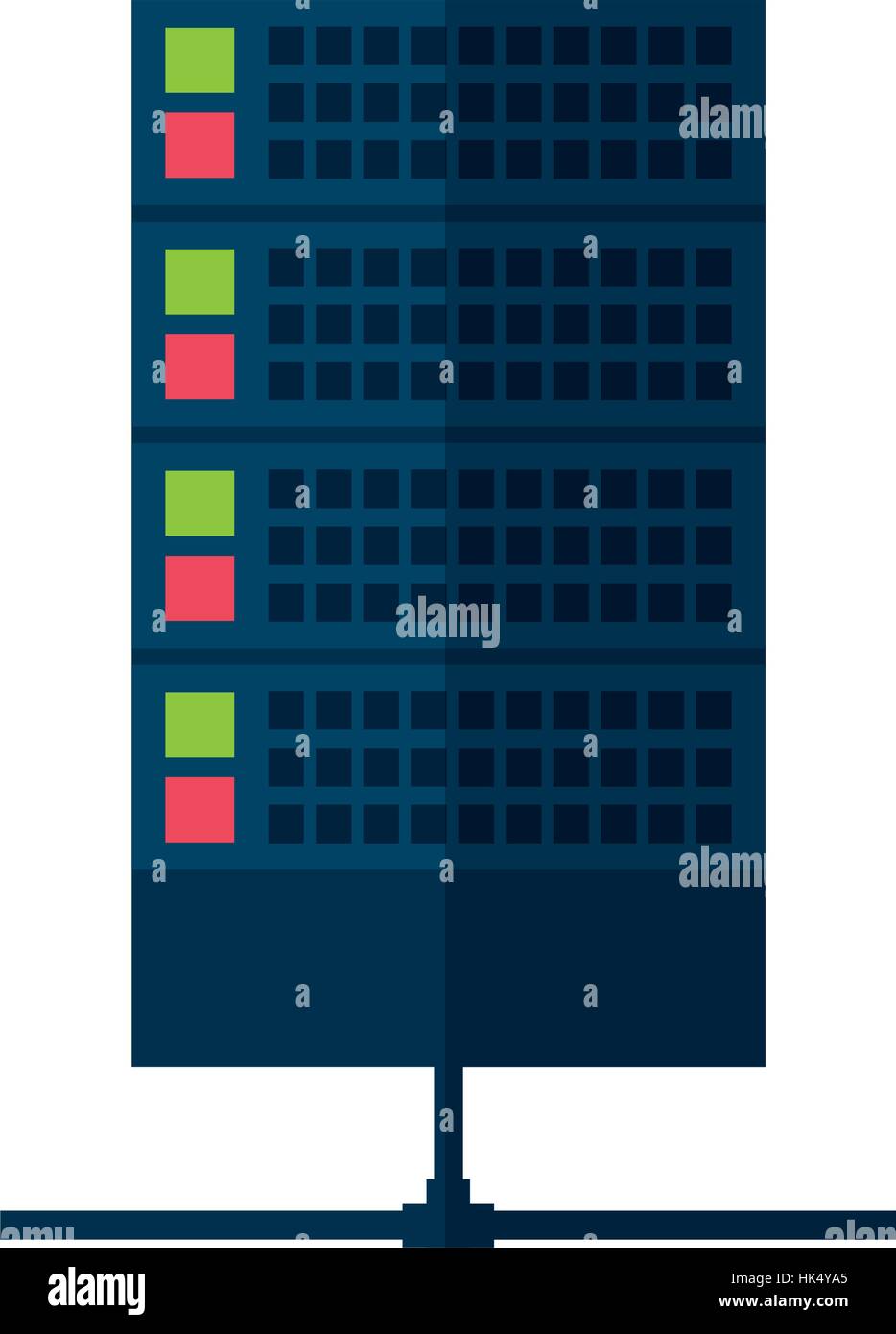 data center tower communication technology vector illustration eps 10 ...