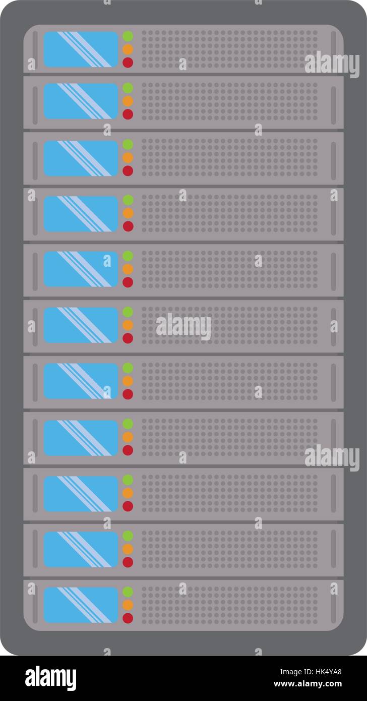 data server network hardware vector illustration eps 10 Stock Vector ...
