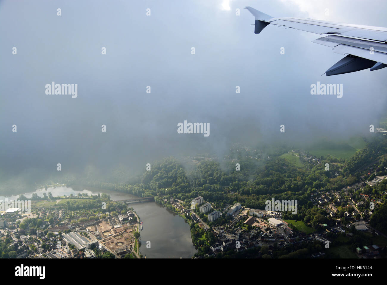 field, fields, aerial photograph, germany, german federal republic ...