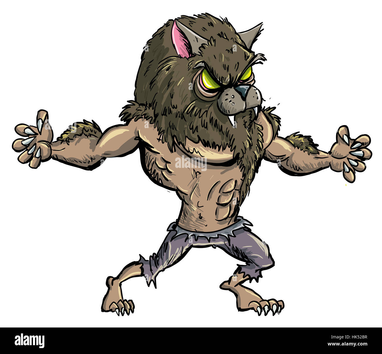 Cartoon Werewolf High Resolution Stock Photography and Images - Alamy