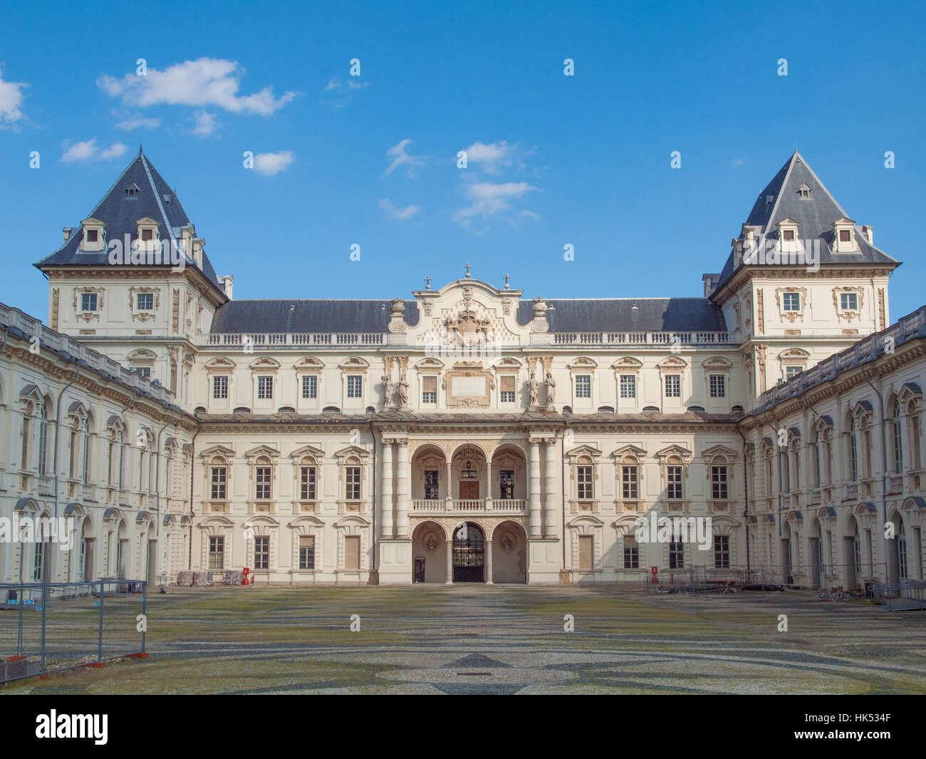 Castello del Valentino castle in Turin Italy Stock Photo - Alamy