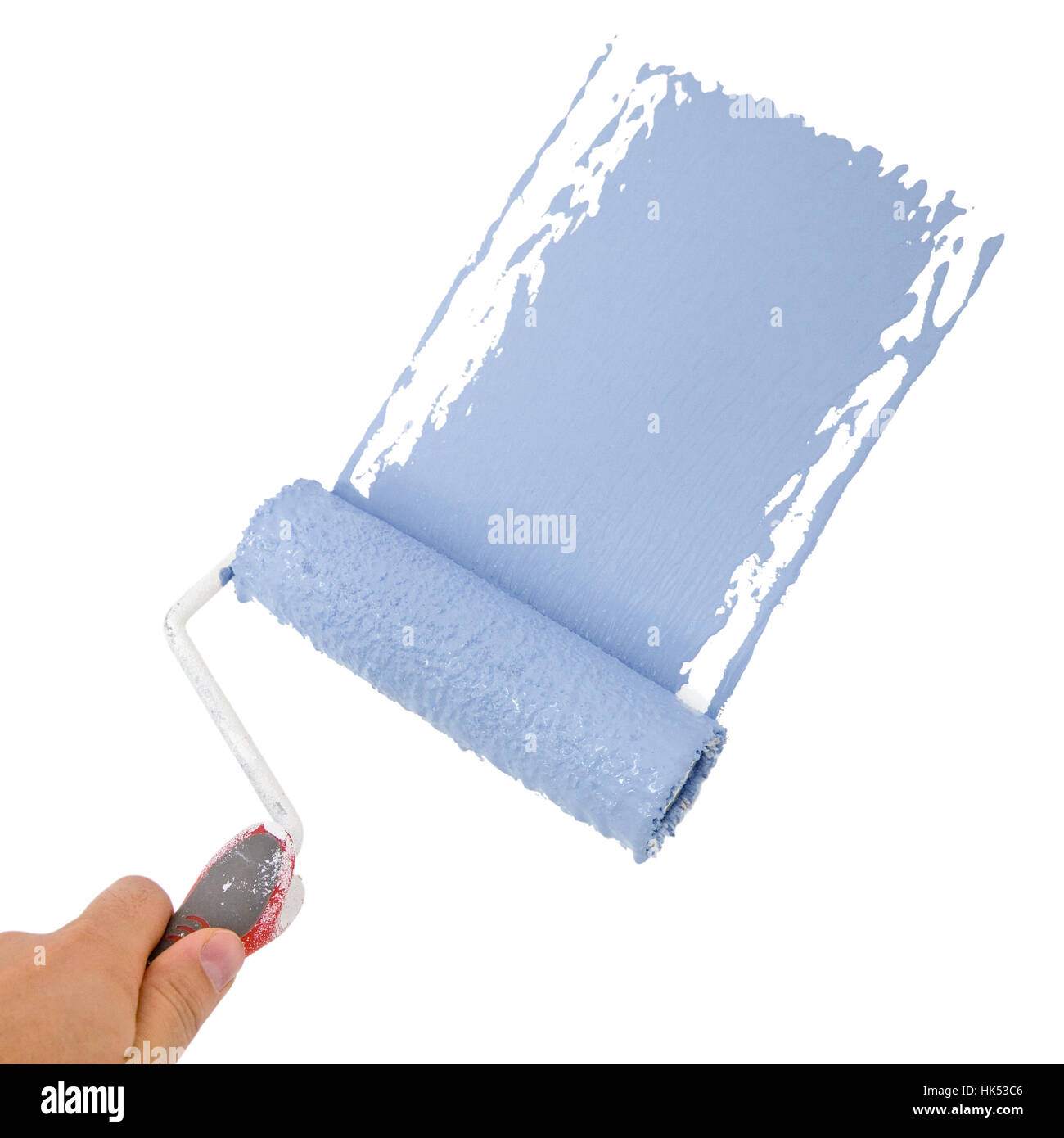 blue, colour, decoration, paint, roller, color, artist, painter, roll ...