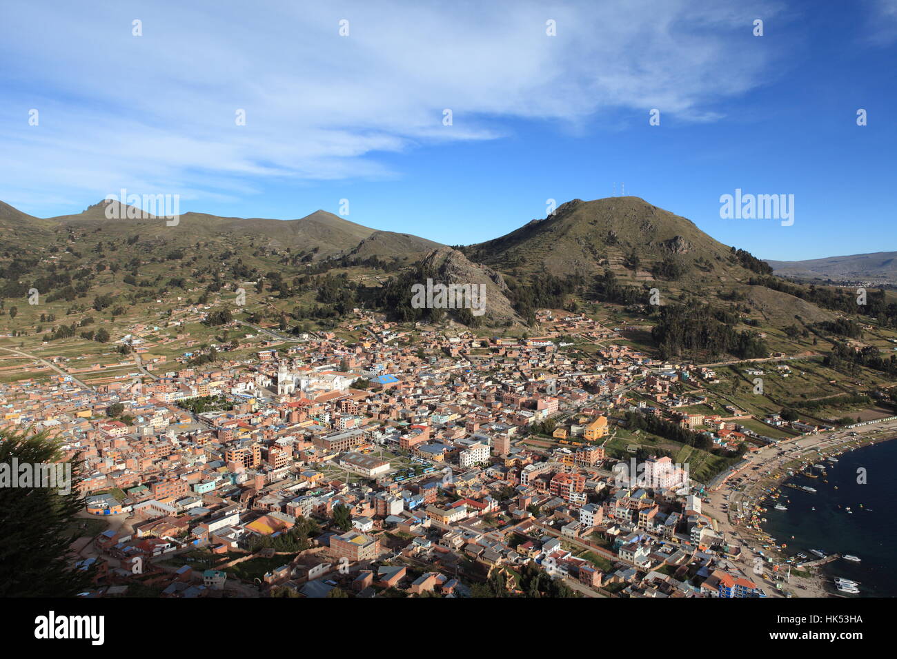 city, town, south america, andes, bolivia, beach, seaside, the beach ...