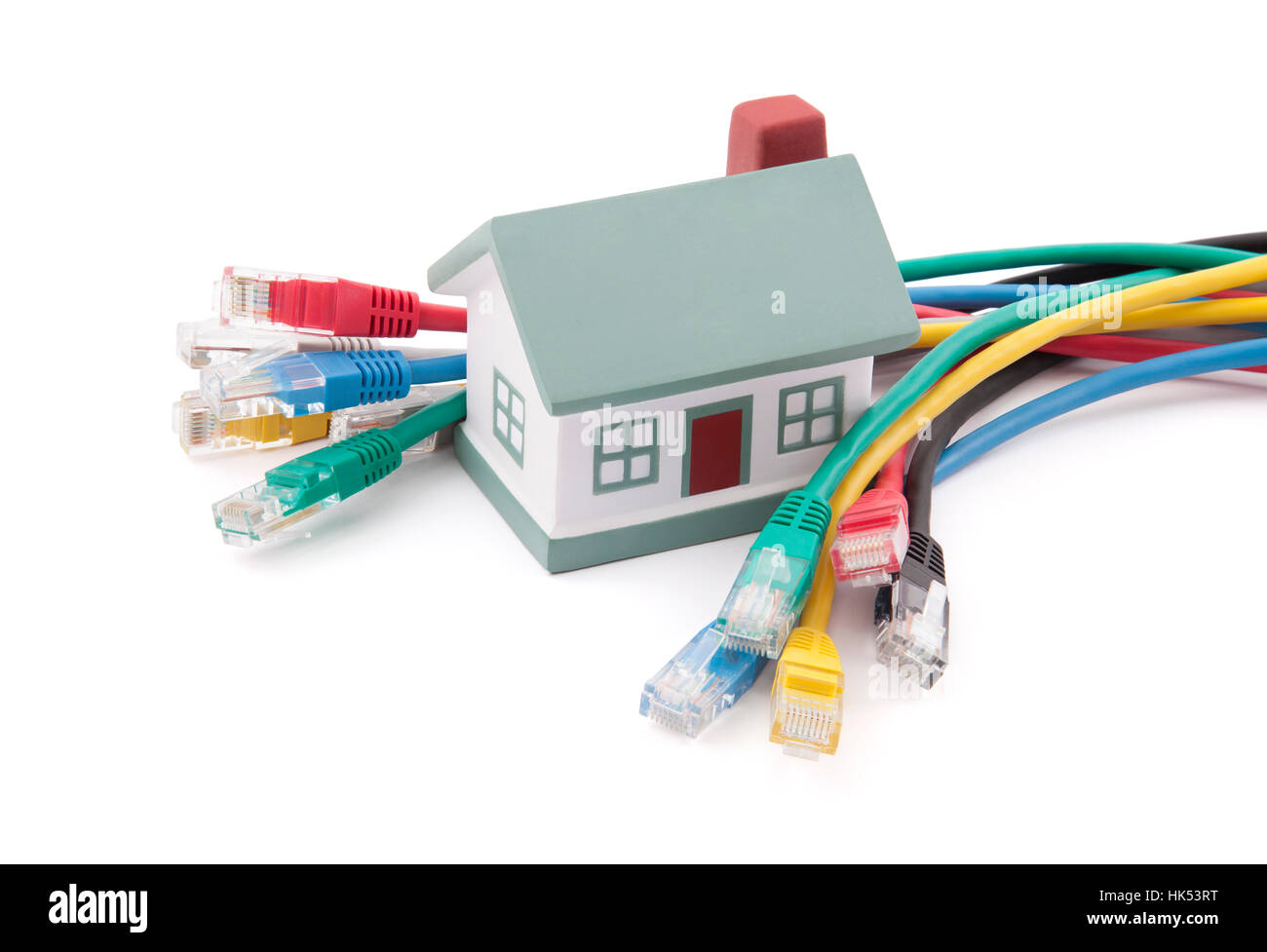 house, building, isolated, colour, model, design, project, concept ...