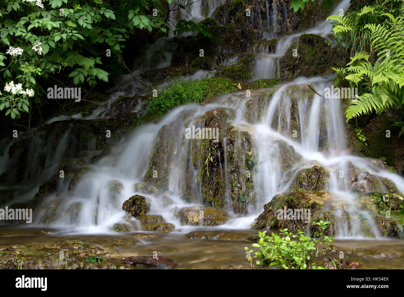 vedas stream waterfall Stock Photo - Alamy