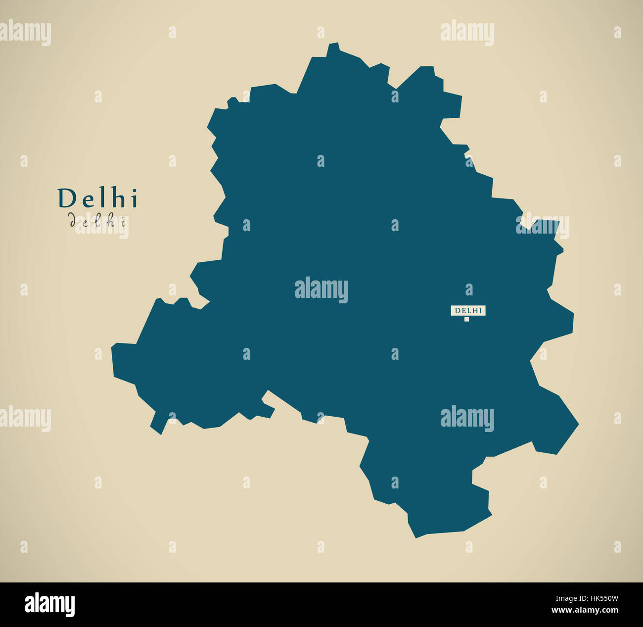 Delhi map hi-res stock photography and images - Alamy