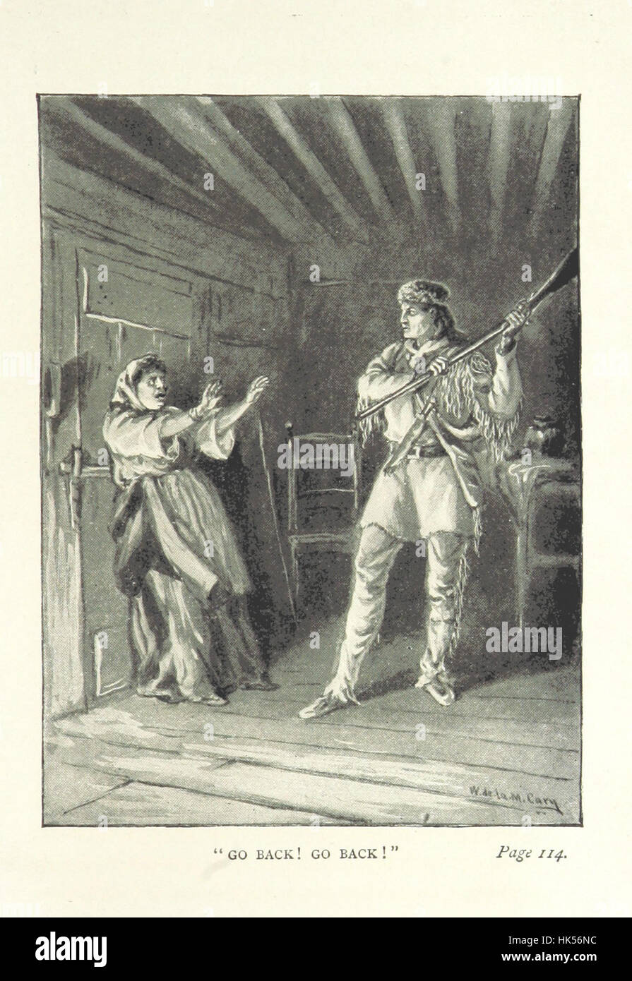 Illustration from 'Pontiac, Chief of the Ottawas', depicting the ...