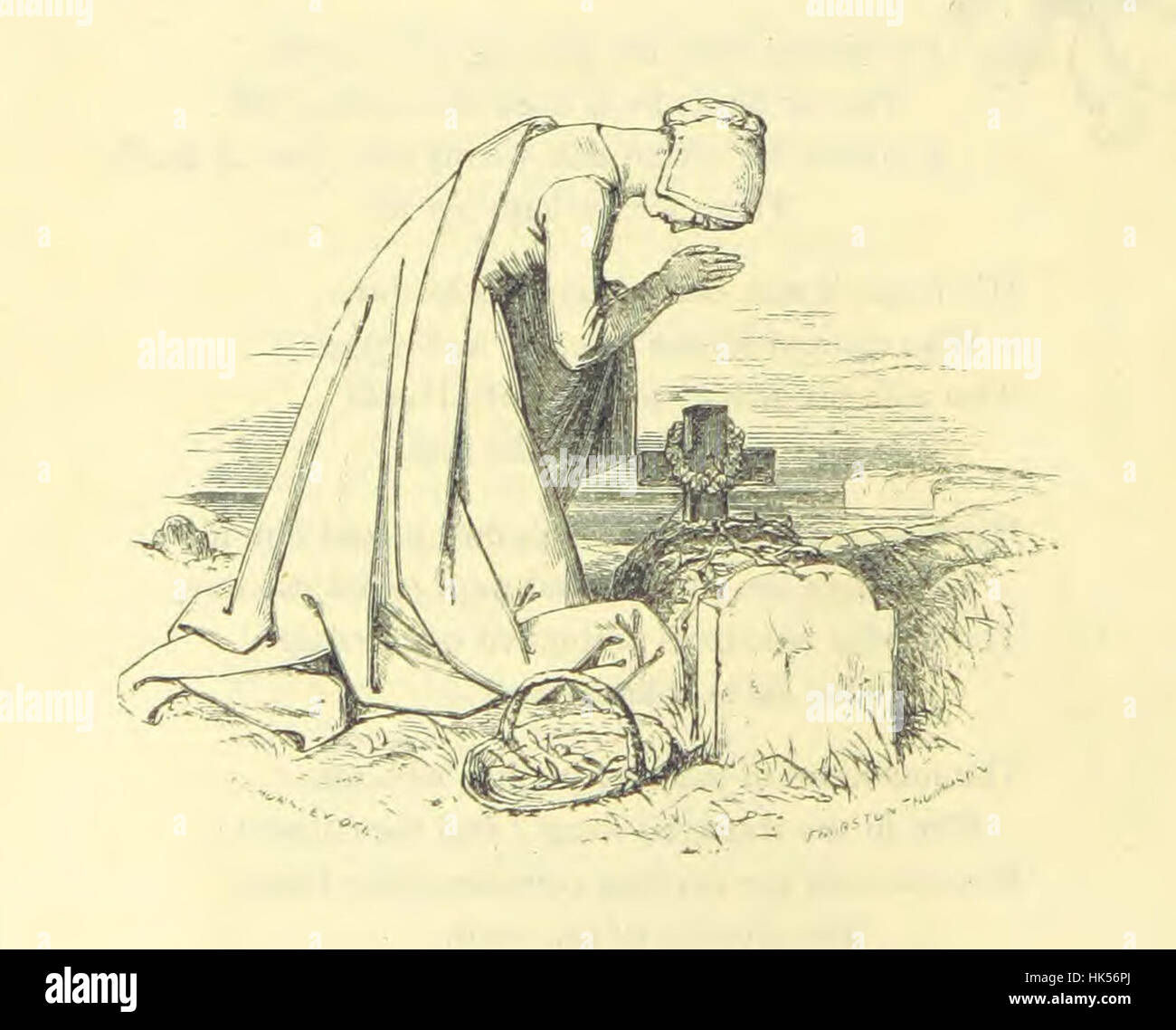 Illustration from 'The Illustrated Book of Sacred Poems,' featuring a ...