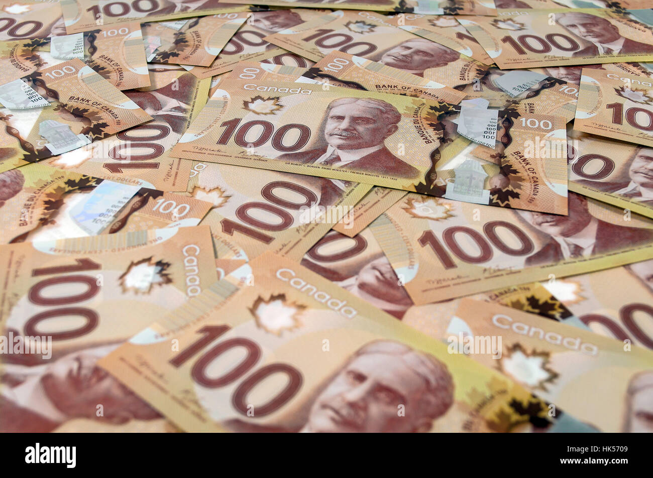 Bank of canada one dollar note hi-res stock photography and images - Alamy