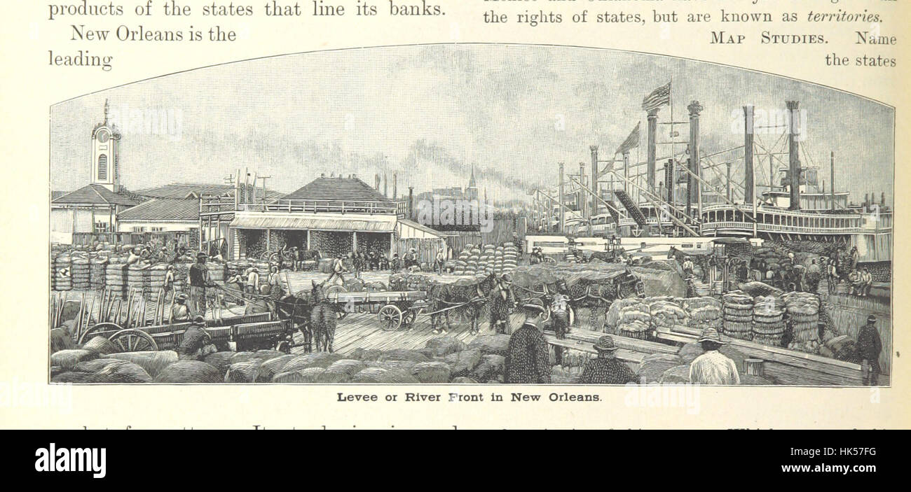 Illustration from page 138 of 'Elements of Geography', depicting ...