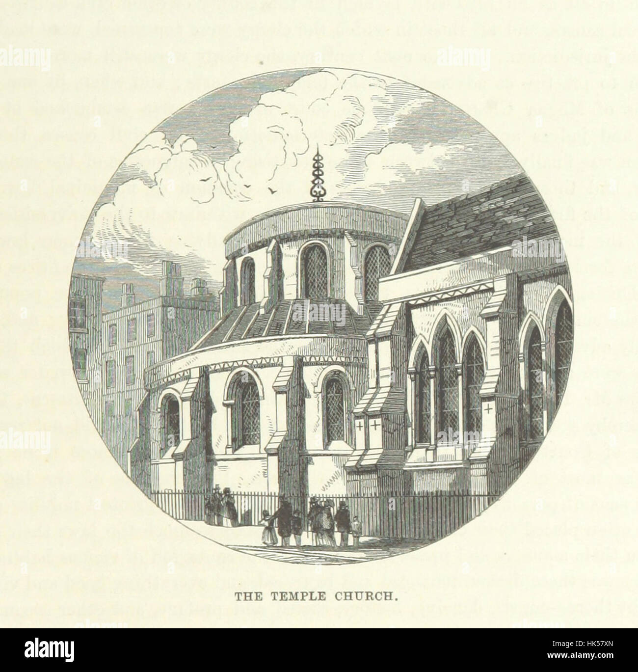 Illustration from 'The Hallowed Spots of Ancient London', highlighting ...