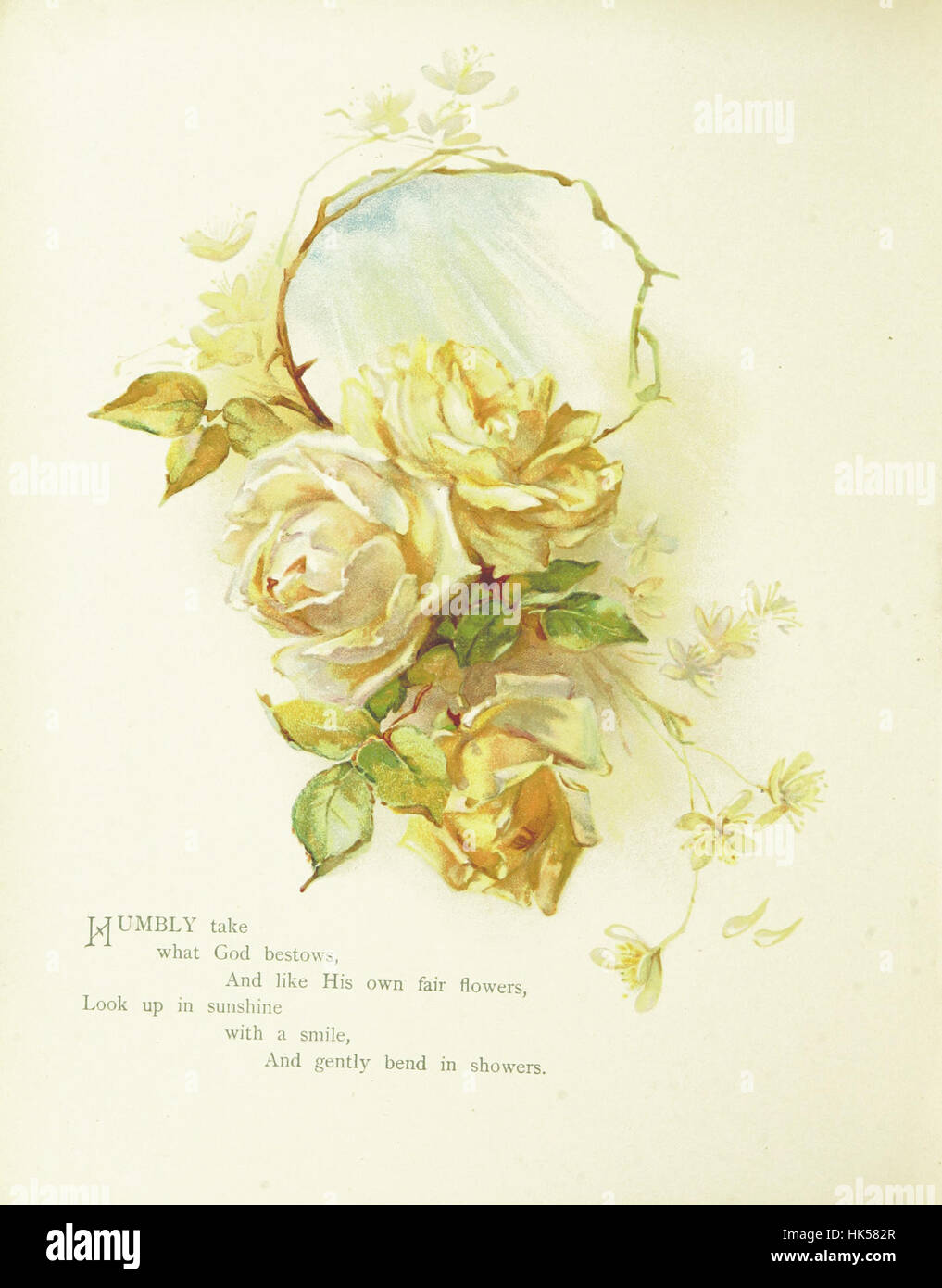 Image taken from page 14 of 'Gems of Devotional Poetry', showing a ...