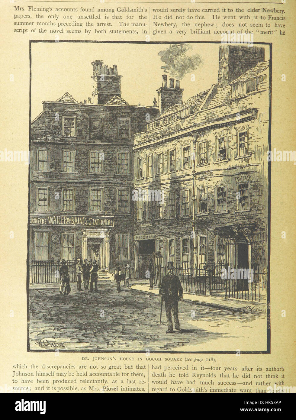 Image taken from page 140 of 'Old & New London,' This image depicts a ...