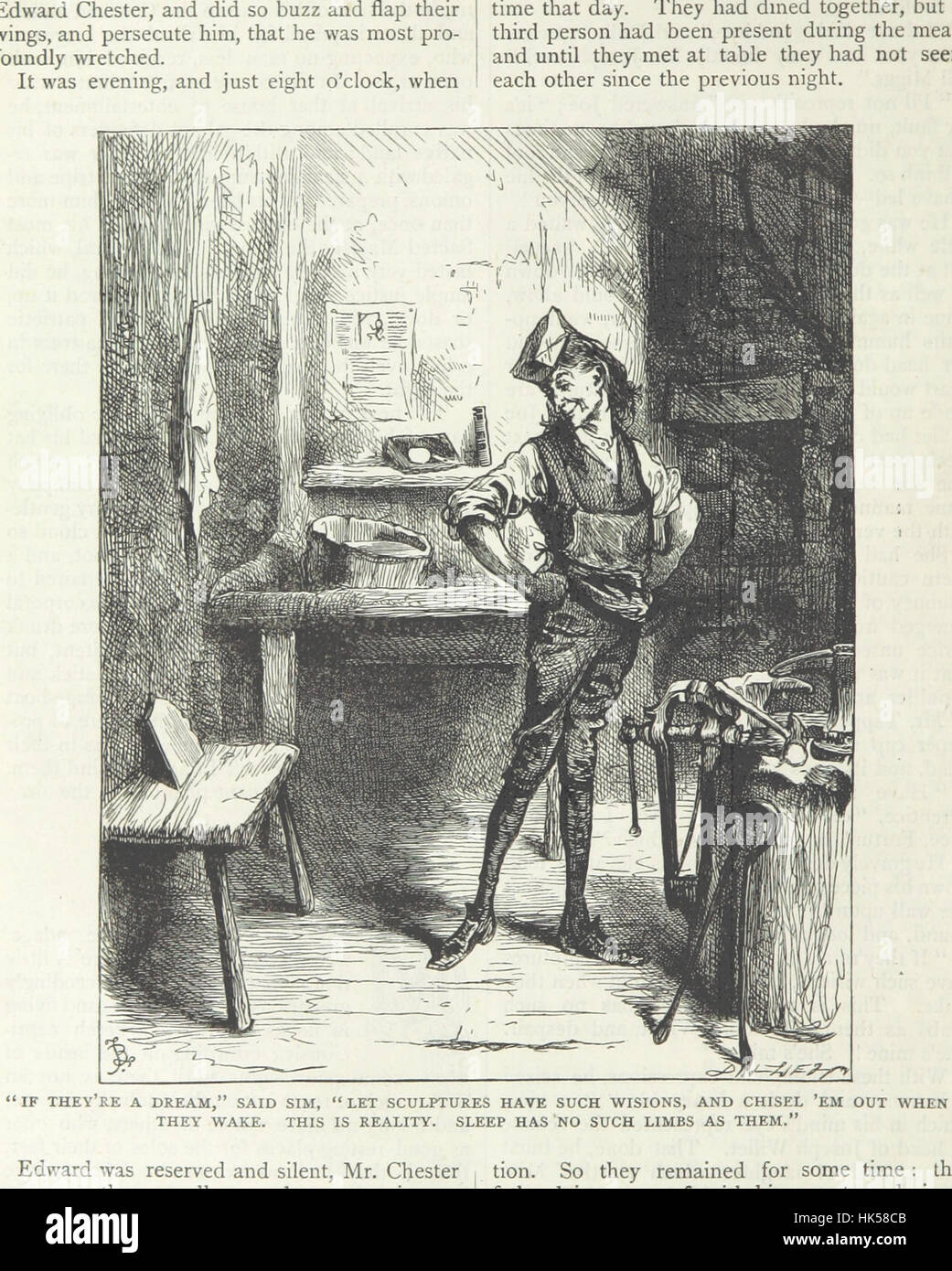 An image from 'The Works of Charles Dickens,' a collection of Dickens ...