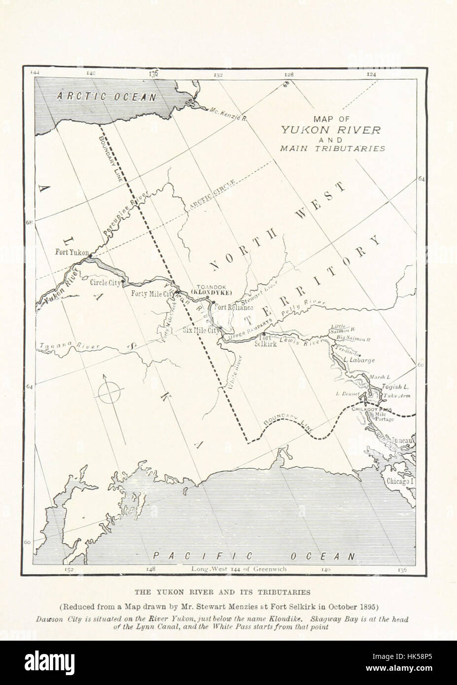 Alaska map scale hi-res stock photography and images - Alamy