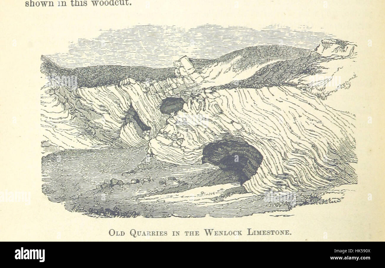 Image taken from page 142 of 'Siluria', illustrating the geological ...