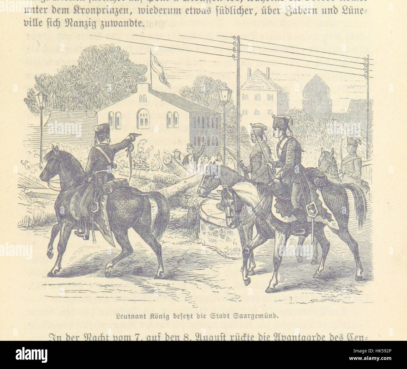 Image taken from page 143 of 'Das grosse Jahr 1870'. The illustration ...