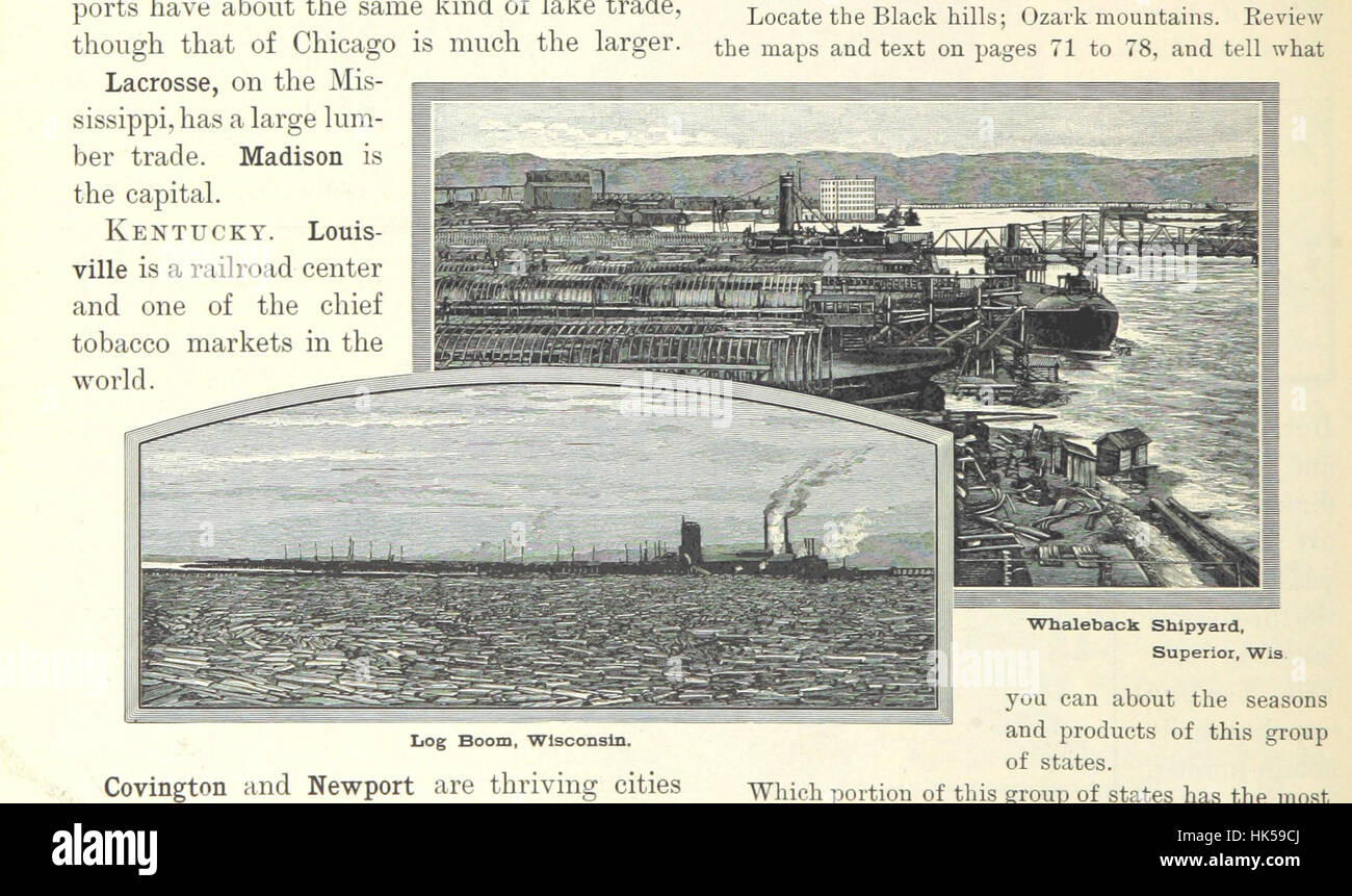 Illustration from 'Elements of Geography', providing educational ...