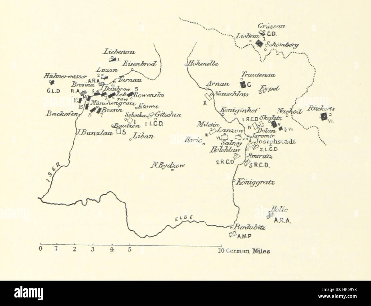 Prussian army 1866 hi-res stock photography and images - Alamy