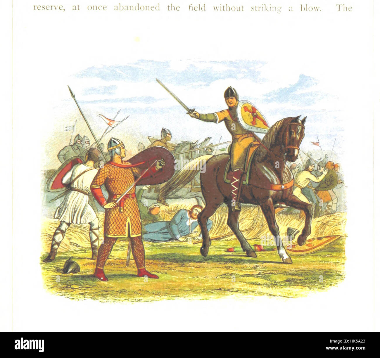 Image taken from page 147 of 'A Chronicle of England'. Depicts the ...