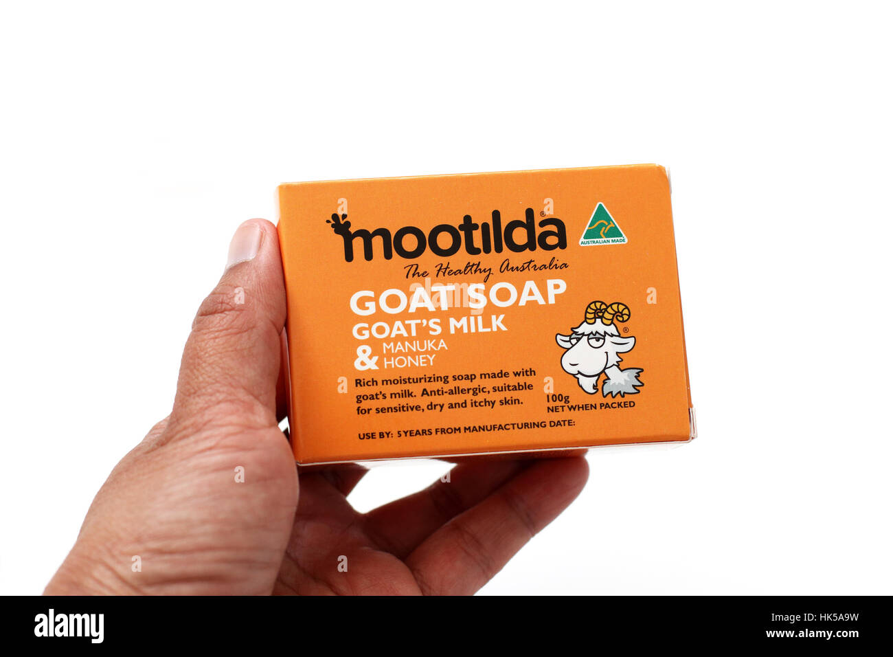 Australian Mootilda Goat Soap made of Goat's milk and Manuka Honey ...