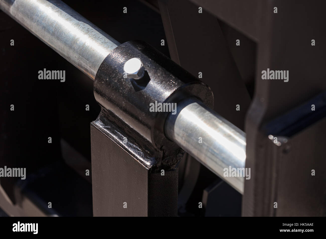 parts of machinery for the construction industry, note shallow depth of ...